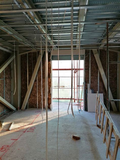 Κατασκευή μεταλλικής συμμικτής κατοικίας στο Γαλάτσι