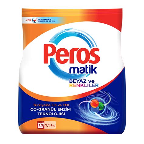 Стиральный порошок универсальный Peros Matik, автомат, 1.5кг - купить в ...