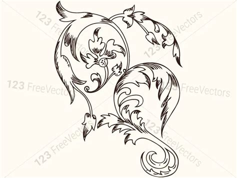 Ornate Decorative Elements Vector And Photoshop Brush Pack 01