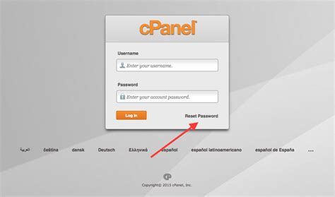 Come Fare Reset Della Password Di Un Account Cpanel Register It
