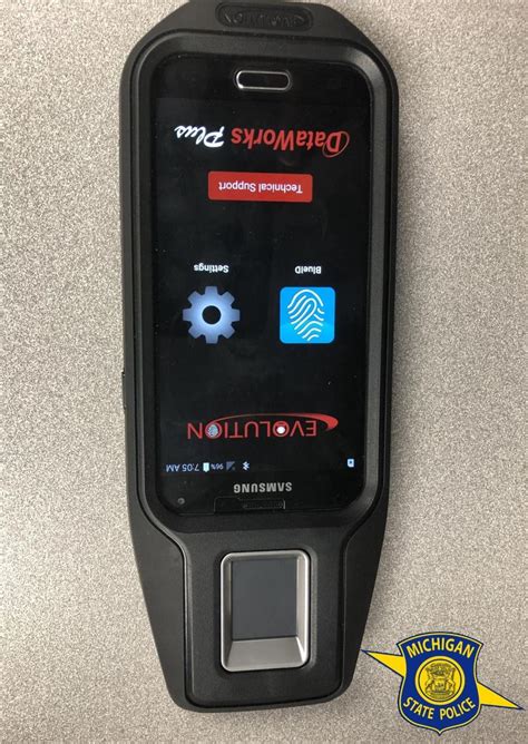 Police Fingerprint Scanner