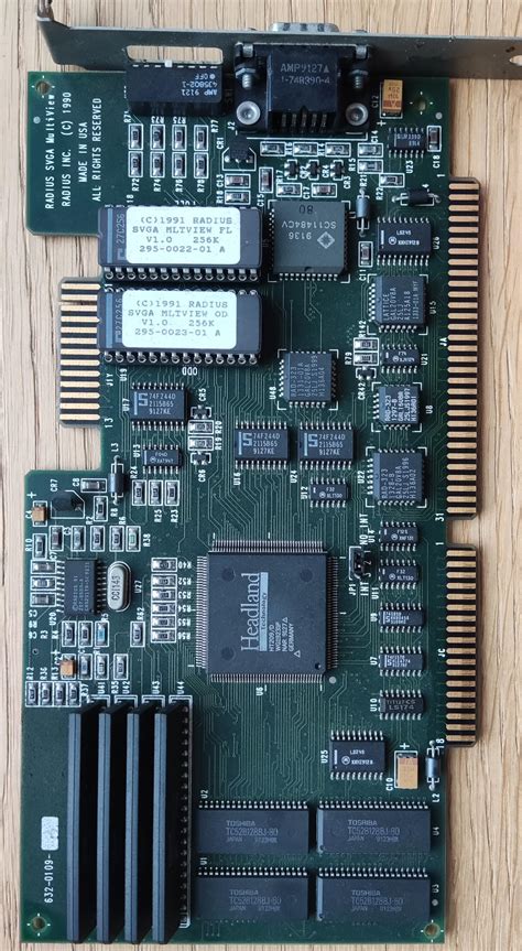 Video 7 Vram Ii Radius Svga Multiview R Vintagecomputing