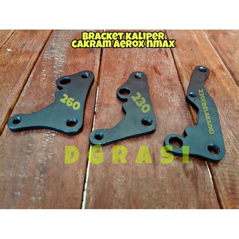 Jual Bracket Kaliper Yamaha Aerox Nmax 2piston Nissin Samurai Bracket Kaliper Aerox Nmax 230