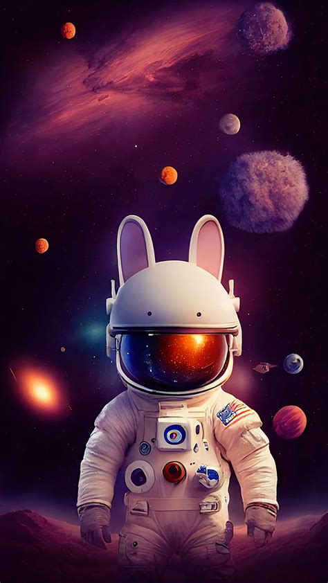 Обои/Wallpaper | Astronaut art, Astronaut wallpaper, Cute walpaper