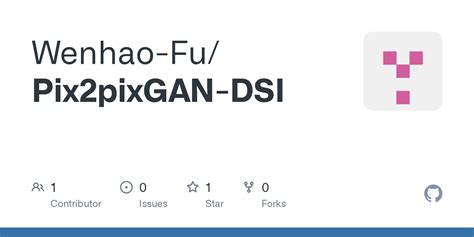 GitHub Wenhao Fu Pix2pixGAN DSI