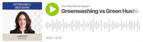 Green Hushing Vs Greenwashing The Silent Showdown Of Corporate