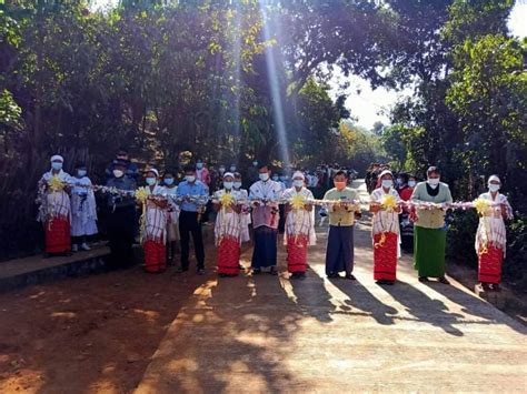 လိပ်သိုမြို့ စည်ပင်သာယာရေးအဖွဲ့မှ အမှတ် ၂ ရပ်ကွက် လမ်းသွယ် ၂ ကွန်ကရစ