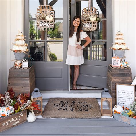 4 Fall Farmhouse Front Porch Diy Projects Craft Box Girls