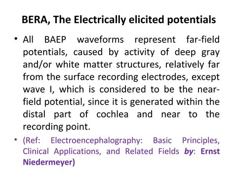 Anatomy Of Ear And Bera With Its Technical Aspects By Murtaza March