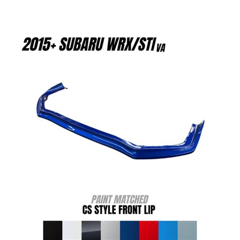 2015 2021 Subaru Wrxsti Body Kits 2015 Wrxsti Front Bumper Jdmuscle