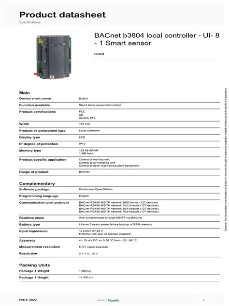 Ecostruxure™ Building Operation B3804 Pdf Computer Engineering
