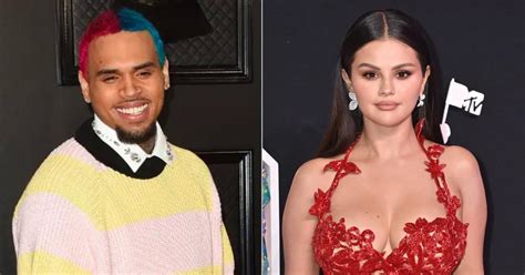 Selena Gomez Makes Disgusted Face After Chris Brown Nomination At Vmas