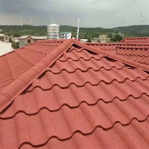 Sound And Waterproof Construction Roofing Sheet Stone Coated Metal Roof