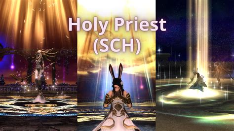 Holy Priest Scholar Vfx Mod The Glamour Dresser Final Fantasy XIV