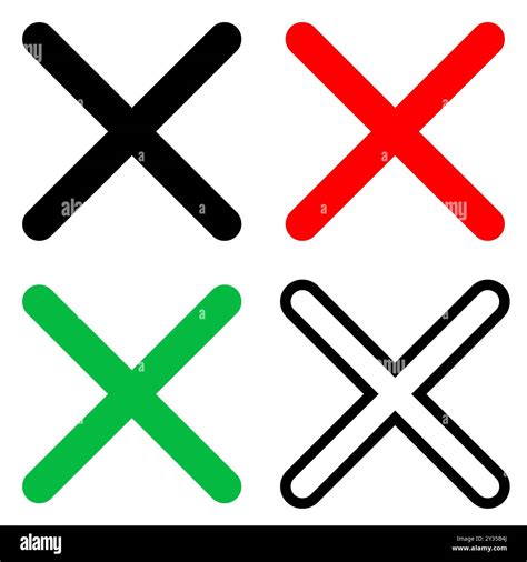 Delete Icon No Sign Close Symbol Vector Cancel Wrong Or Reject