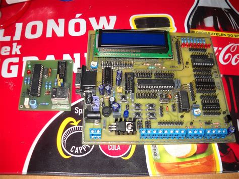 Płytka Testowa ATMEGA 8 replika ZL2AVR 2 elektroda pl
