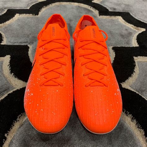 Nike Mercurial Vapor 12 Elite Fg Hyper Crimson Black White Mens
