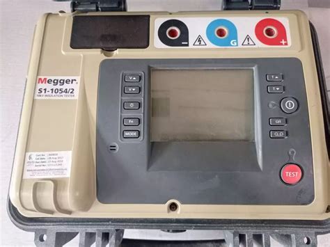 Used Megger Ltw325 Earth Loop Tester Orbit Surplus