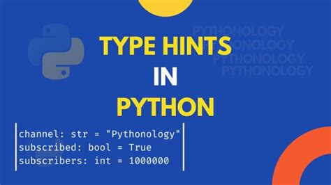 Vahid Niamadpour On Linkedin Python Type Hints More Readable Code With Type Hints In Python