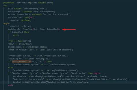 Codeunit 5870 Calculate Bom Tree Procedure Generateprodcompsubtree