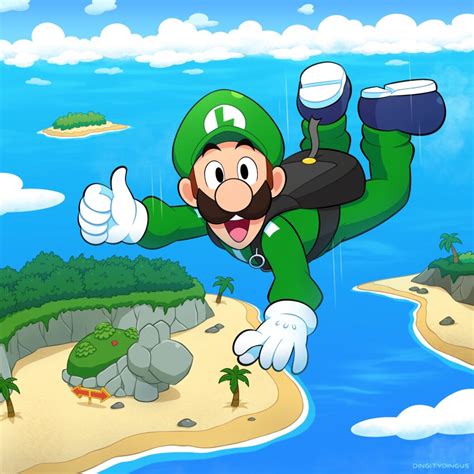 Vinny Dingitydingus Luigi Mario Mario Series Nintendo