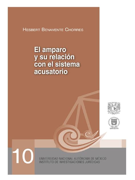 10 El Amparo Y Su Relación Con El Sistema Acusatorio Justicia