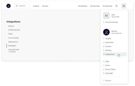 Как настроить сквозную авторизацию Документация по Ispring Learn Документация Ispring