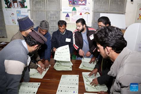 Voting For Pakistans General Elections Concludes Counting Starts Xinhua