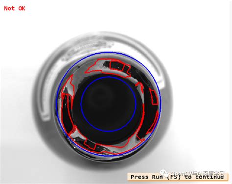 Halcon缺陷检测实例转opencv实现六 瓶口缺陷检测 腾讯云开发者社区 腾讯云