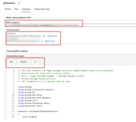 azure machine learning call api from power query radacad
