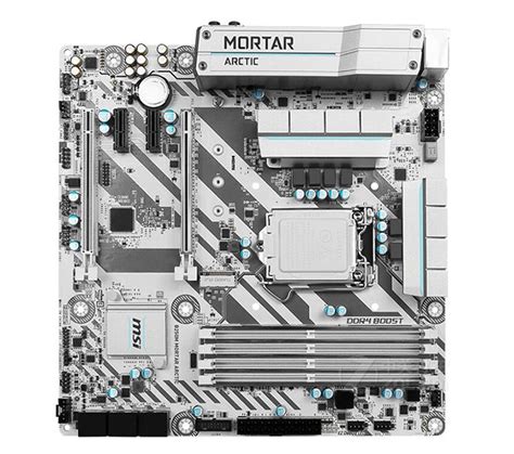 MSI B250M MORTAR ARCTIC motherboard – Empower Laptop