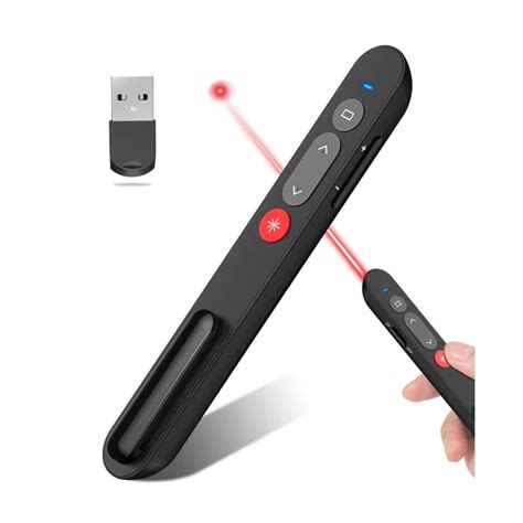 Power Point Presentation Remote Wireless Usb Ppt Presenter 24ghz Pointer Click Eur 1254