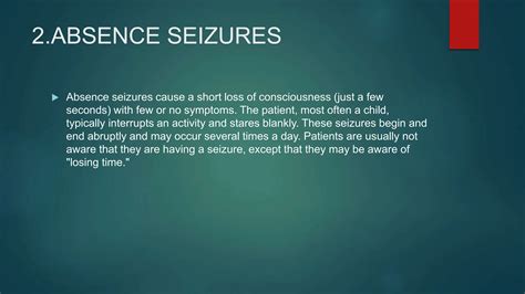 Fits And Siezures Deffination And Its Types Ppt