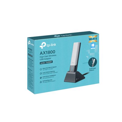 Archer Tx20uh Adattatore Usb Wi Fi 6 Ax1800 Tp Link Italia