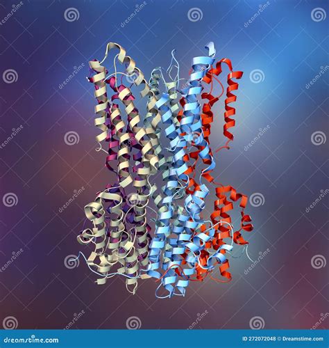 Retinal Molecular Structures Polyene Chromophore 3d Model