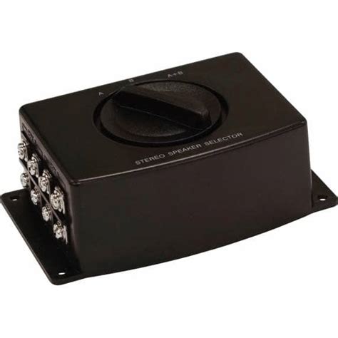 E Audio 2 Way Stereo Speaker Switch E Audio From Inta Audio Uk