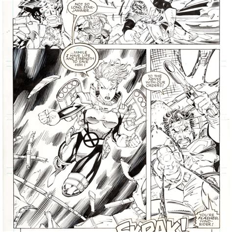 Jim Lee Pencils X Men