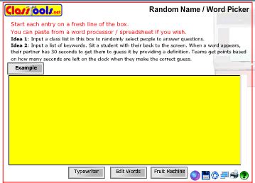 2 Useful Random Name Pickers For Teachers Educational Technology And Mobile Learning