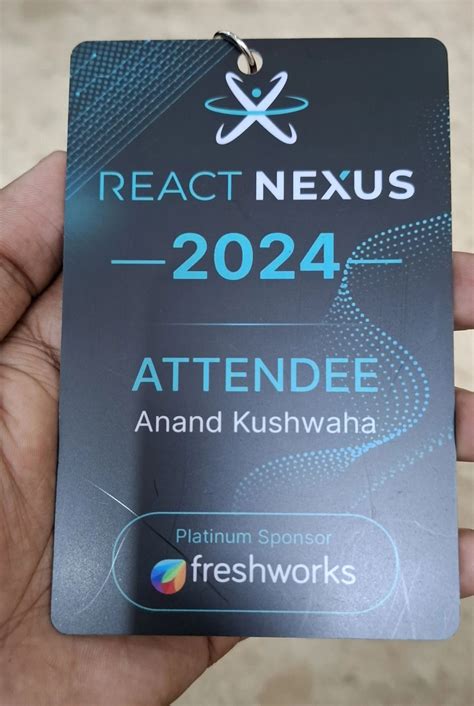 Anand K On Linkedin 2nd Day At React Nexus Conference Bengaluru Its