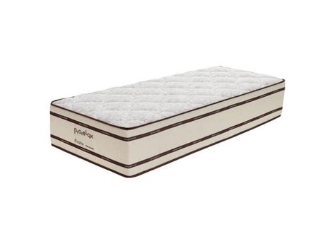 Colch O Solteiro 78x188x34 Prata Prorelax Molas Ensacadas Pil Em