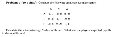 Solved Problem Points Consider The Following Chegg