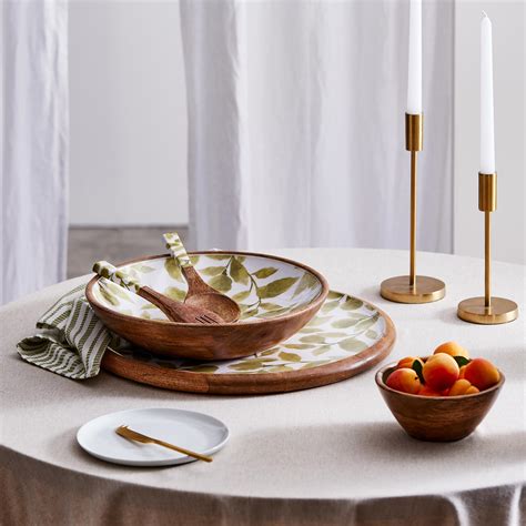 Riveria Green Salad Server Set Village Home And Living