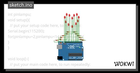 Latihan 2 Wokwi Esp32 Stm32 Arduino Simulator