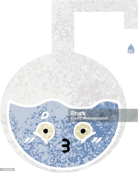 복고풍 그림 스타일 과학 실험의 만화 과학에 대한 스톡 벡터 아트 및 기타 이미지 과학 과학 실험 귀여운 Istock