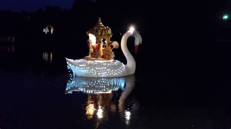 Swan Boat Festival New Vrindaban