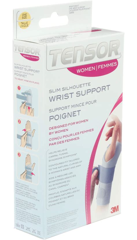 Tensor Womens Slim Silhouette Wrist Support Right Hand Canadian Tire