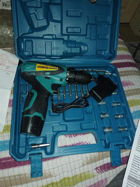 Bosch Marka Şarjlı Testere Sipariş Verdim Gelen Dewalt Şarjlı Matkap