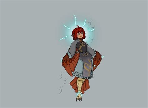 Drew My Harpy In A Fancy Dress Rharpygirl