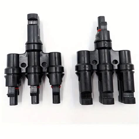 1 쌍 Y 패널 케이블 와이어 커넥터 3t 분기 병렬 연결 3 분기 전기 태양 광 30a Pv 커 Temu Republic Of Korea