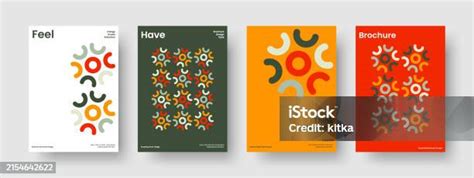 Tata Letak Presentasi Bisnis Abstrak Template Laporan Geometris Desain